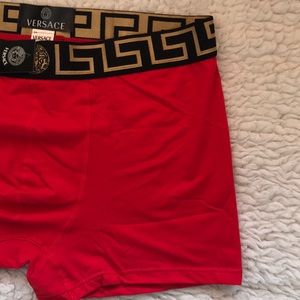 Versace | Underwear & Socks | Versace Mens Underwear Red Hot Color 2xl Nwt | Poshmark